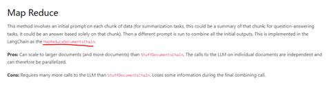Documentation On Mapreducedocumentschain · Issue 1116 · Langchain Ailangchain · Github