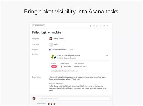 Zendesk • Asana
