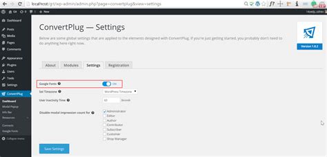 Disable Loading Of Google Fonts CSS From Frontend ConvertPlus