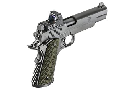 Springfield 1911 Trp 10mm With Trijicon Rmr Reflex Sight And Range Bag Sportsmans Outdoor