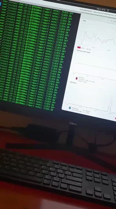Real Time Vhdl Simulation On Linux Yes Its Possible By Combining Fadi Eid