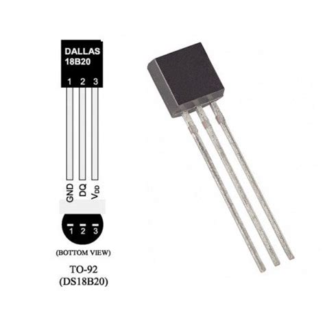 Ds18b20 Temperature Sensor Microscale