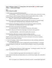 Week 3 Worksheet Theory EBP Research 1 Docx Week 3 Worksheet Chapters 5 6 9 Linking