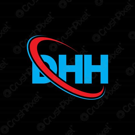 Dhh Logo Dhh Letter Dhh Letter Logo Design Initials Dhh Stock