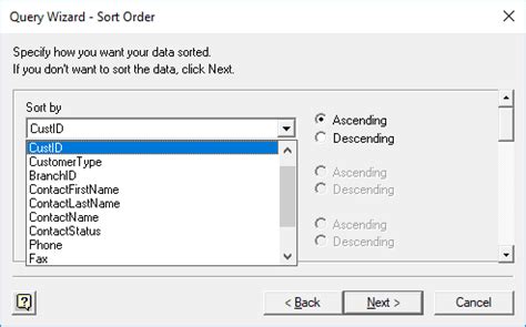 Creating A Microsoft Query From Excel
