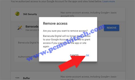How To Remove Unwanted App Permission From Google Account