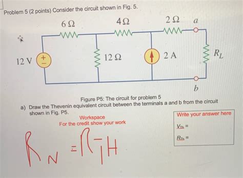 Solved Problem Points Consider The Circuit Shown In Chegg