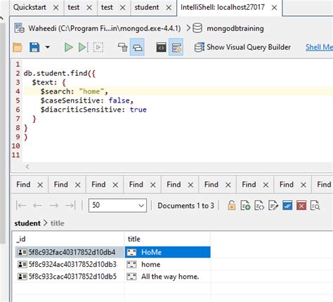 regex mongodb find how to query for docs with field containing a