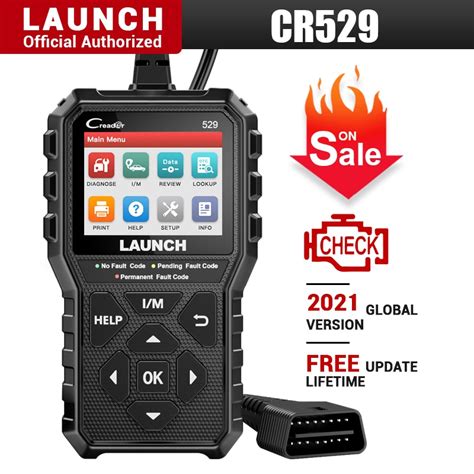New Launch Creader OBD Scanner Automotive Diagnostic Tool OBDII Code Reader Fault Code Read