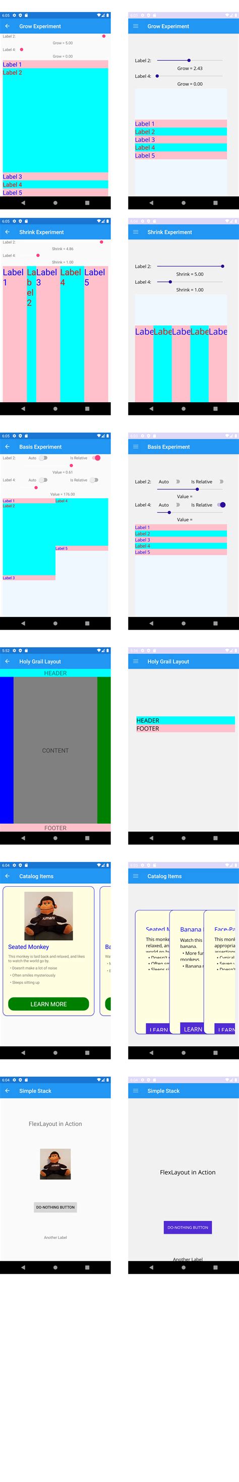 Bug Flexlayout Grow And Shrink And Basis Arent Working · Issue 1502