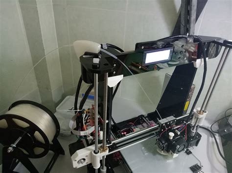 anet a8 filament guide free 3d model on