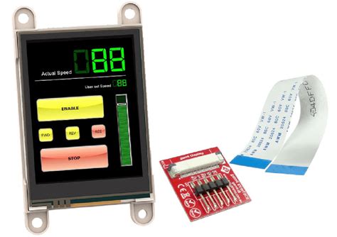 4d Systems Gen4 Ulcd 28dt Tft Lcd Colour Display Touch Screen 2 8in