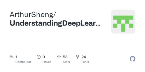 UnderstandingDeepLearning Chinese README Md At Main ArthurSheng