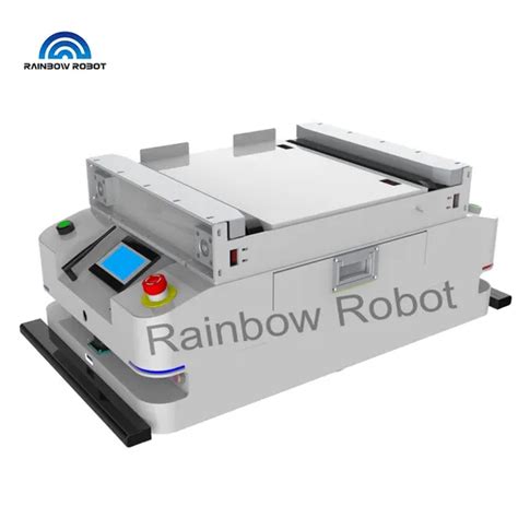 Roller Conveyor Autonomous Mobile Automated Guided Vehicle AMR Agv Warehouse Robot Agv Heavy