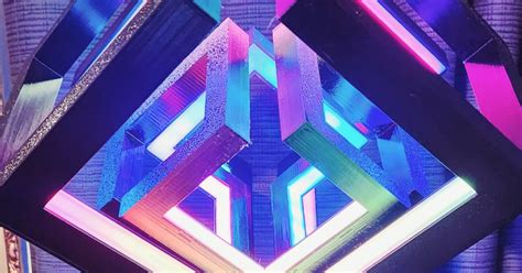 Mini Led Infinity Cube By Beautifulleds Download Free Stl Model