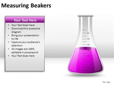 Microbiology Measuring Beakers PowerPoint Slides And Ppt Diagram Templates
