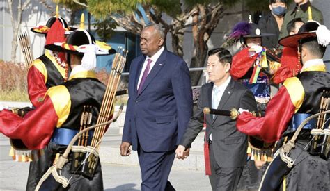 មន្ត្រីយោធាជាន់ខ្ពស់អាមេរិកបំពេញទស្សនកិច្ចននៅកូរ៉េខាងត្បូង