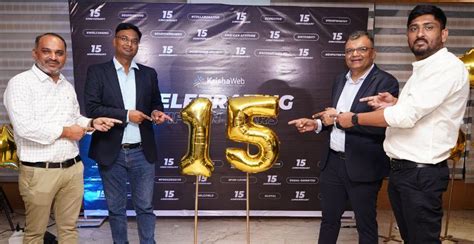 Krishaweb On Linkedin Krishaweb Celebrating Its 15 Years Of Tech Magic Milestones And Memories