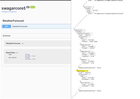 Classes Added Using Generateschema Appear In The Swagger Ui But Not In