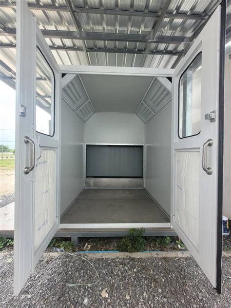 รับออกแบบติดตั้งสร้างห้องพ่นอบสีระบบอินฟราเรด บู๊ทพ่นสีม่านน้ำ Ennxo