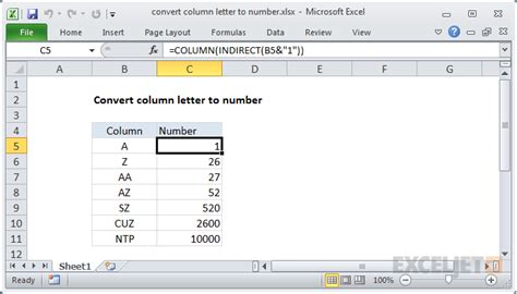 Unveiling The Magic Mastering The Excel Get Column Letter Function Enjoytechlife