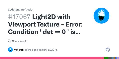 Light2d With Viewport Texture Error Condition Det 0 Is True · Issue 17067