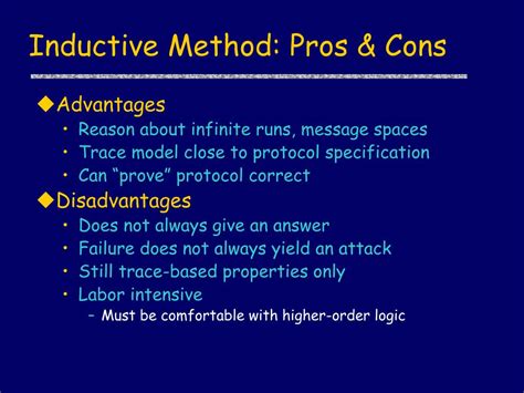 PPT Protocol Verification By The Inductive Method PowerPoint Presentation ID