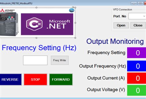 Mitsubishi Hmi Modbus Rtu Delta Vfd M Tutorial