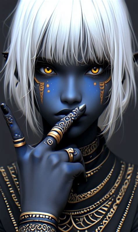 Пин от пользователя Niffty The Gremlin на доске Drow в 2025 г Сказочное фэнтези Мифические