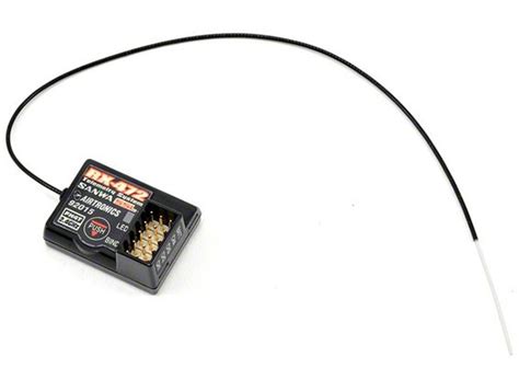 Sanwa Airtronics RX 472 2 4GHz 4CH FH4T Super Response Receiver W Sanwa Synchronized Link SSL