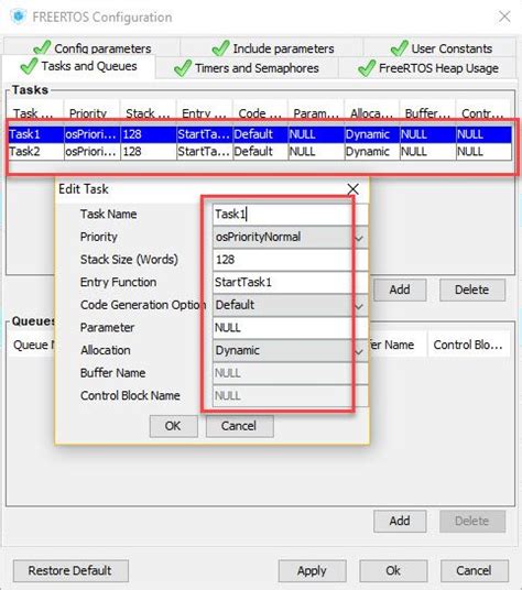 Task trong FreeRTOS Học ARM
