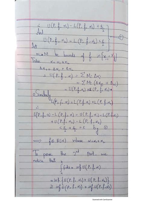 Solution State And Prove Riemann Stieltjes Integral Integration By Parts Function Of Bounded