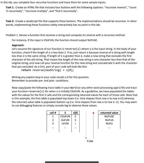 Solved In This Lab You Complete Four Recursive Functions