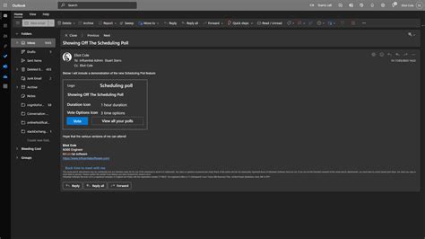 How To Use Outlook S Scheduling Poll Feature Influential Software