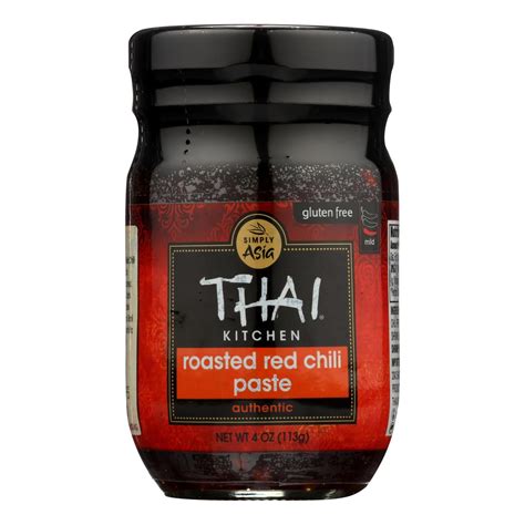 Thai Kitchen Roasted Red Chili Paste Case Of 12 4 Oz