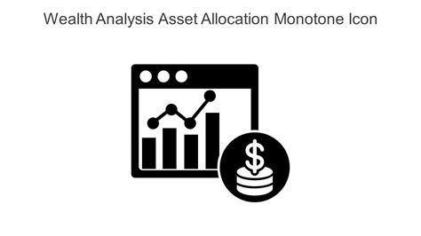 Wealth Analysis Asset Allocation Monotone Icon In Powerpoint Pptx Png