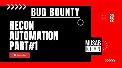 Bug Bounty Basic Recon Automation Part1 Youtube