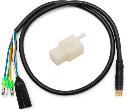 Aynaxcol Ebike Cable Connector 9 Pin 60cm Male Motor Cable Electric Bicycle Motor Adapter With