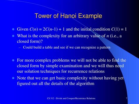 Ppt Recurrence Relations Powerpoint Presentation Free Download Id6006135