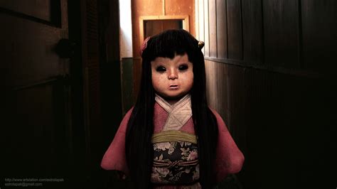 Scary Japanese Doll