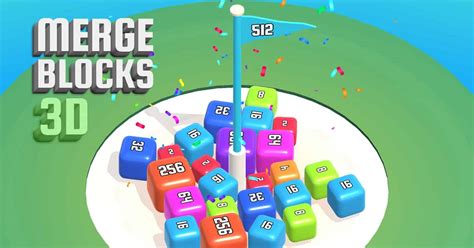 Merge Blocks 3d 🕹️ Mainkan Di Crazygames