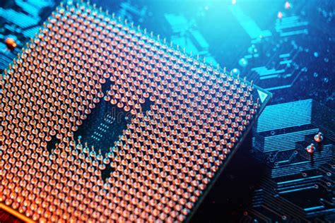 Computer Microchip Electronic Microcircuit Computer Security Technology Neural Networks