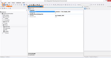 Namedsets 4gl Application Framework