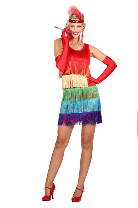 Charleston Regenboog Carnavals Kleding Charleston And Burlesque Kopen