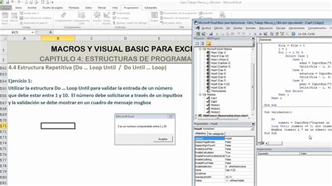 449 Ejemplo1 Estructura Do Until Loop Curso Macros Y Visual Basic