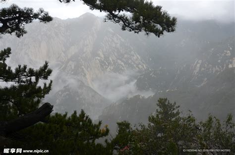 华山之美摄影图 风景名胜 自然景观 摄影图库 昵图网