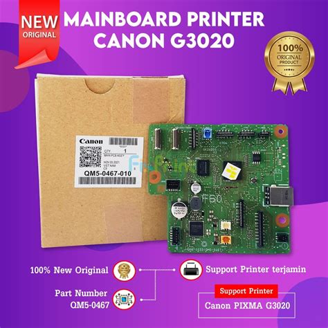 Jual Fixprint Mainboard Canon G3020 Logic Board G 3020 Motherboard G 3020 New Original Part