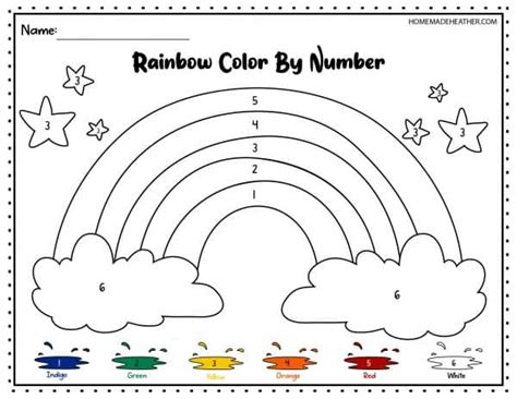 Free Rainbow Activity Printables Rainbow Activities Business For