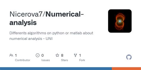 github nicerova7 numerical analysis differents algorithms on python