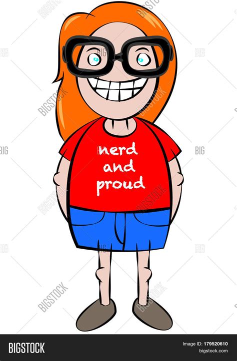 Desenho De Garota Muito Nerd